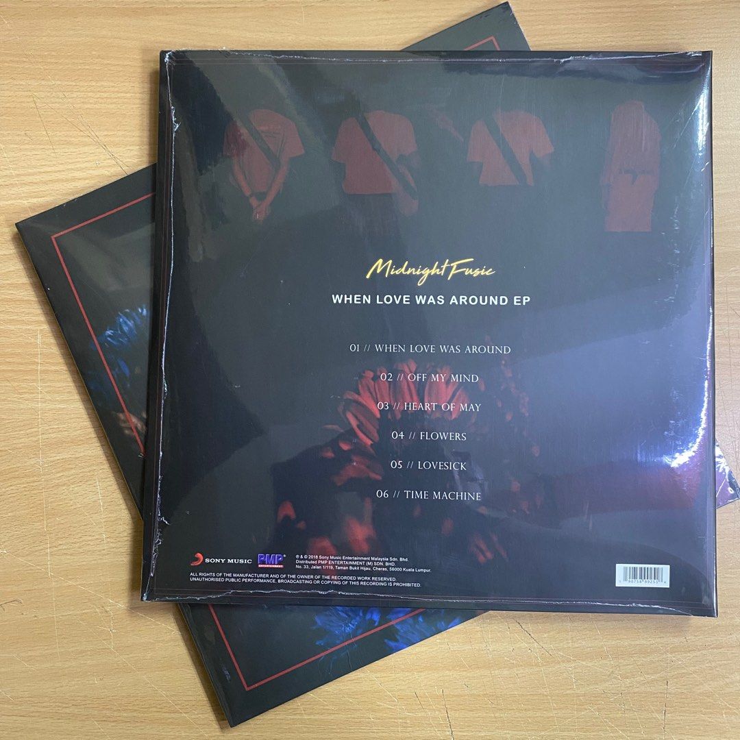 Vinyl Midnight Fusic - When Love Was Around EP, Hobbies & Toys, Music ...