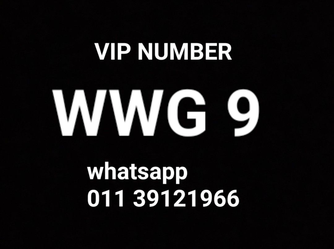 VIP CAR PLATE, Auto Accessories on Carousell