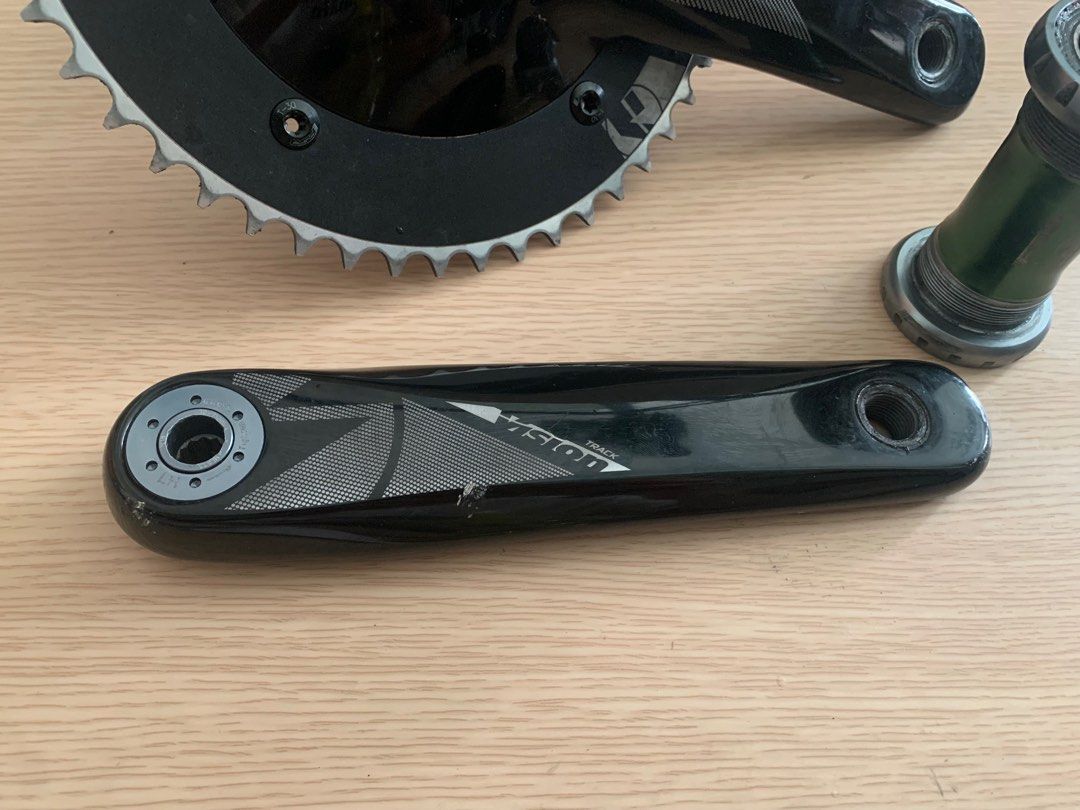 Vision crankset, Sports Equipment, Bicycles & Parts, Parts ...