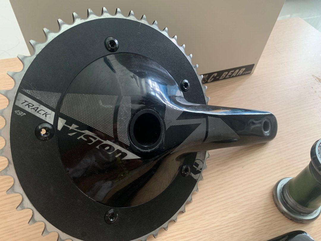 Vision crankset, Sports Equipment, Bicycles & Parts, Parts ...