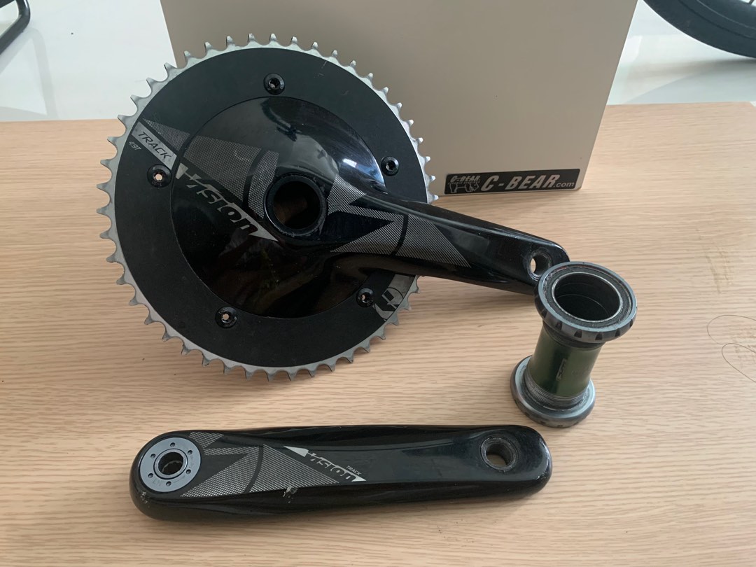Vision crankset, Sports Equipment, Bicycles & Parts, Parts ...