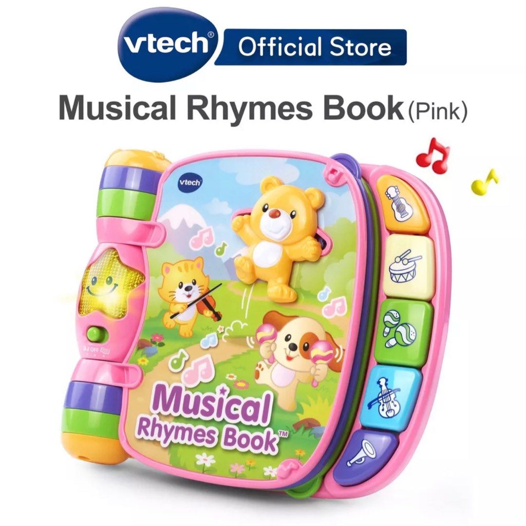 Vtech musical rhymes book, Babies & Kids, Infant Playtime on Carousell