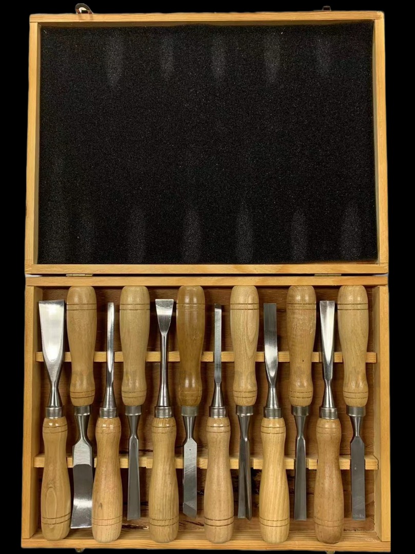 V-Wood Chisel Set, Furniture & Home Living, Home Improvement ...