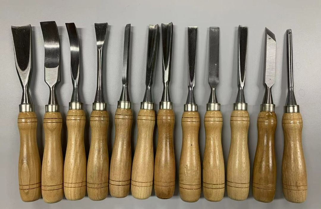V-Wood Chisel Set, Furniture & Home Living, Home Improvement ...
