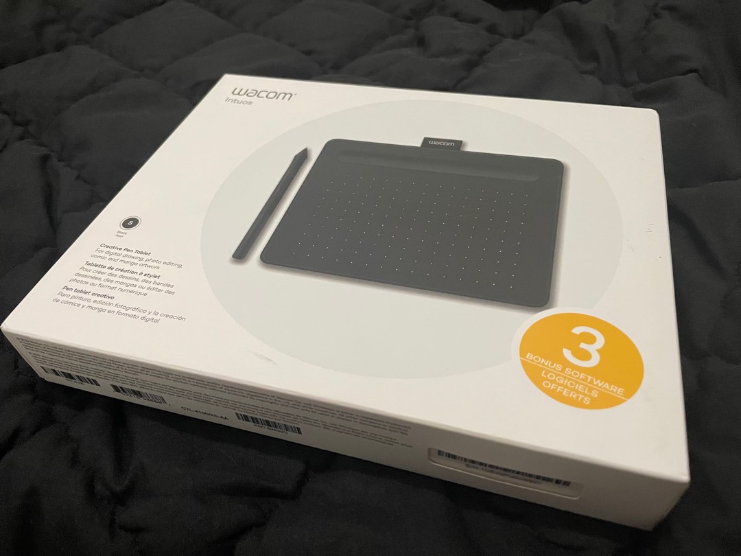 Wacom Intuos S Black Noir Wired on Carousell
