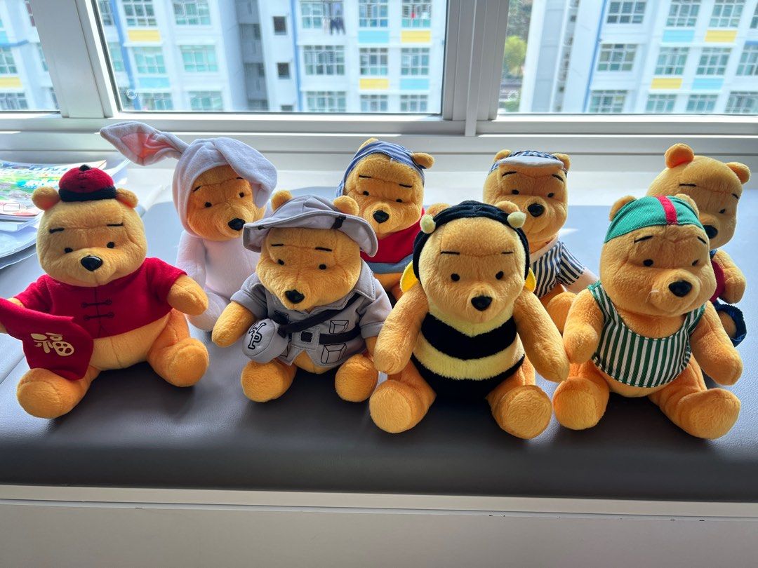 Winnie the Pooh soft toy, Hobbies & Toys, Toys & Games on Carousell