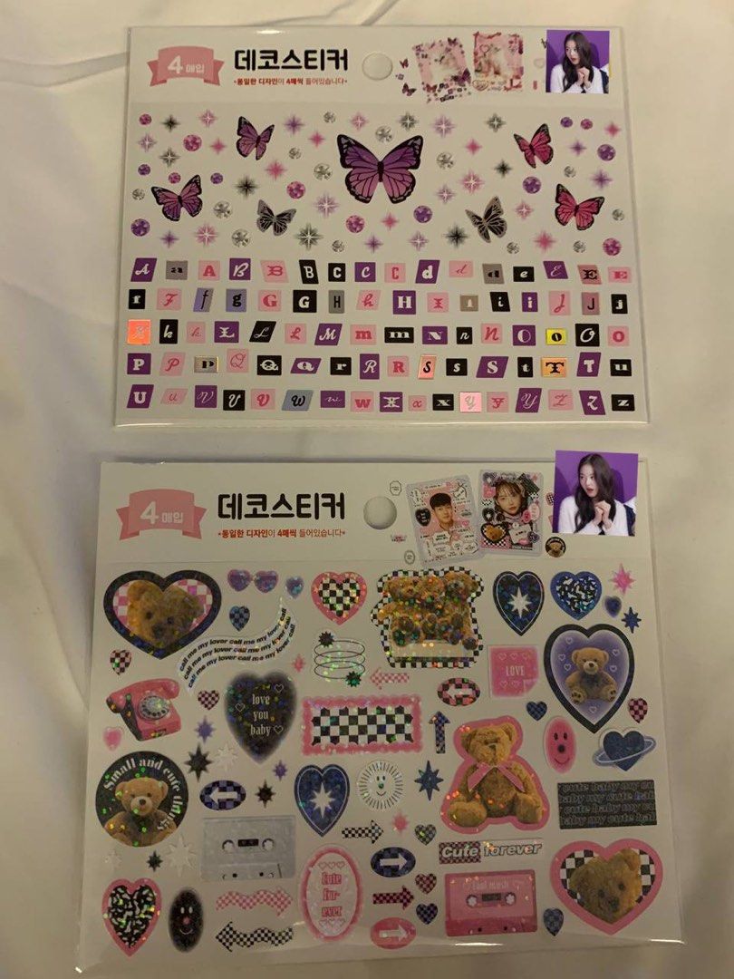 WTS/LFB DAISO KR STICKERS, Hobbies & Toys, Memorabilia & Collectibles ...