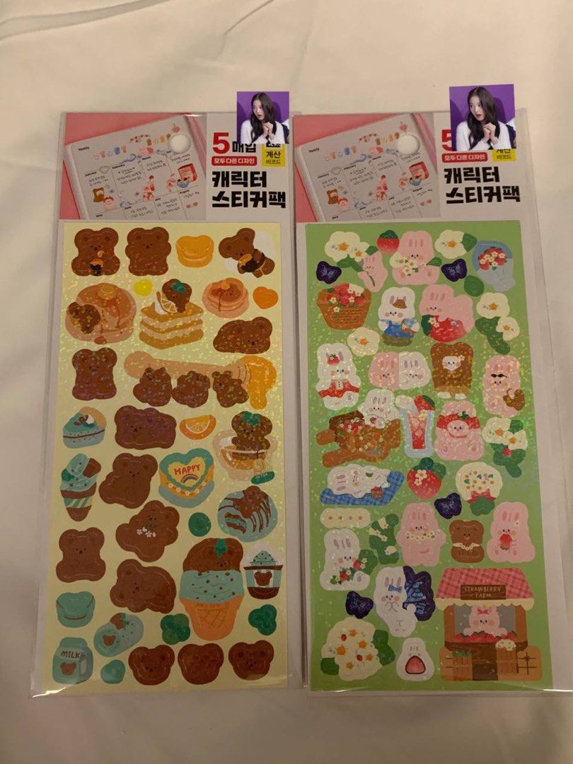WTS/LFB DAISO KR STICKERS, Hobbies & Toys, Memorabilia & Collectibles ...