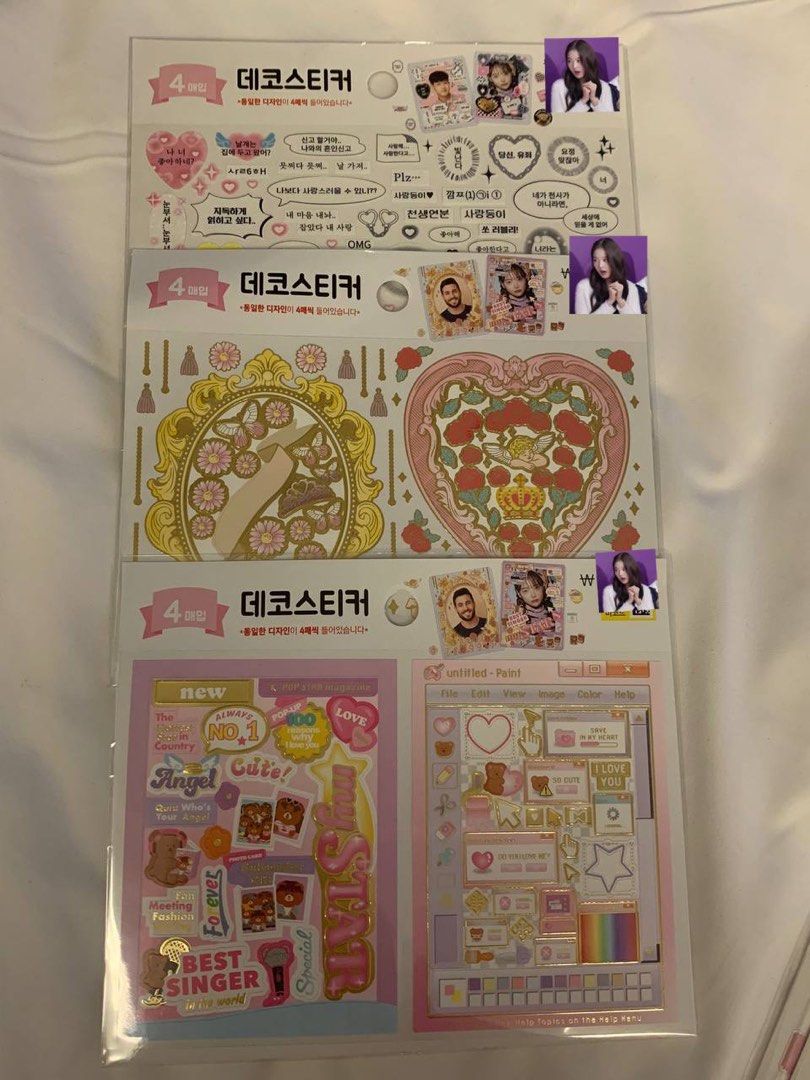 WTS/LFB DAISO KR STICKERS, Hobbies & Toys, Memorabilia & Collectibles ...