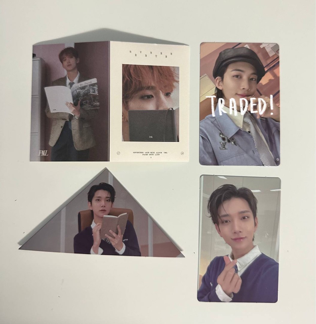 wtt seventeen svt fml album faded mono life ver, Hobbies & Toys, Memorabilia & Collectibles, K ...