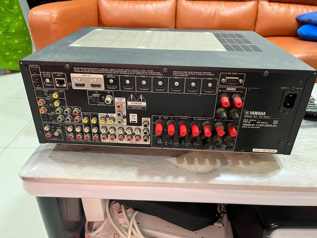 Yamaha AVENTAGE RX-A830 Amplifier, Audio, Soundbars, Speakers & Amplifiers on Carousell