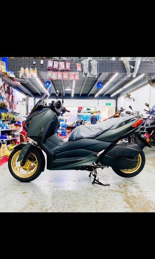 Yamaha Xmax 300/250 olive grey (2020 limited edition coverset ...