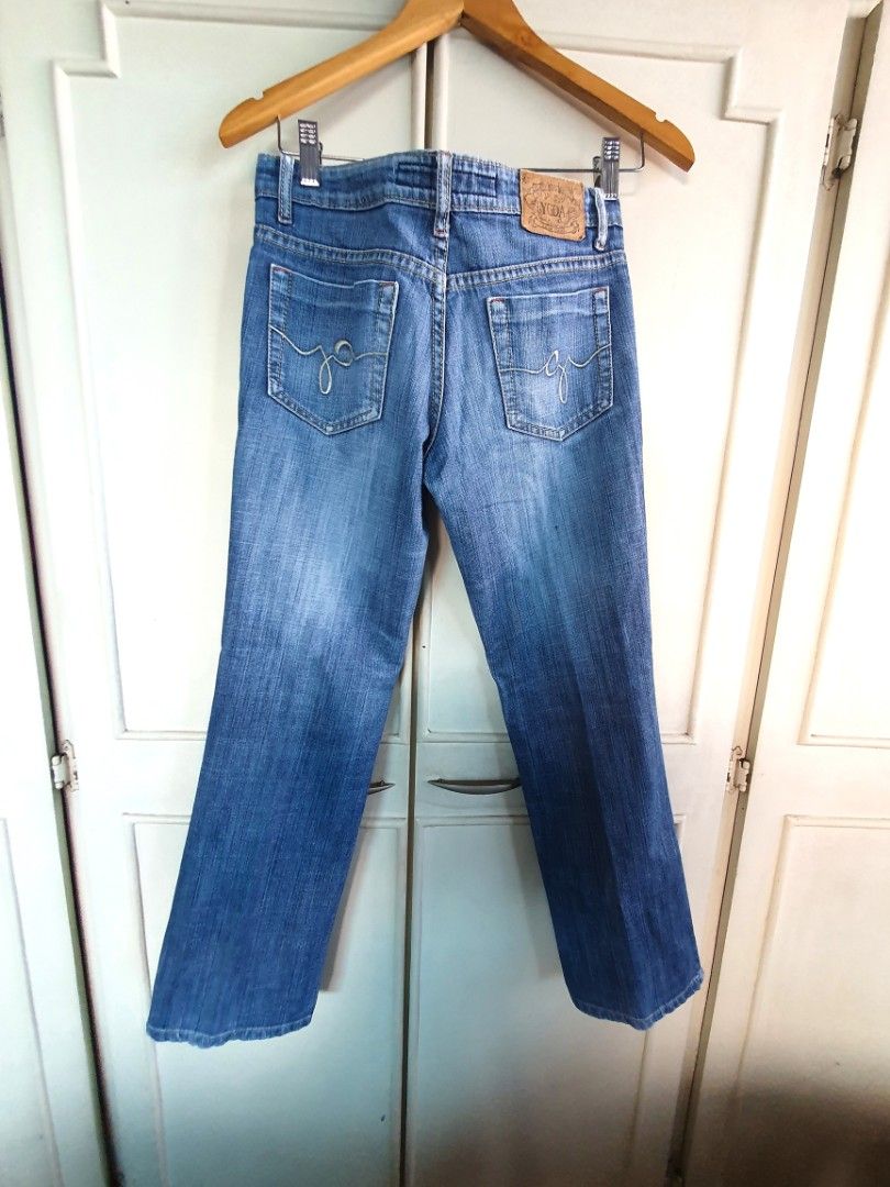 YGDA STRAIGHT CUT LOW RISE JEANS on Carousell