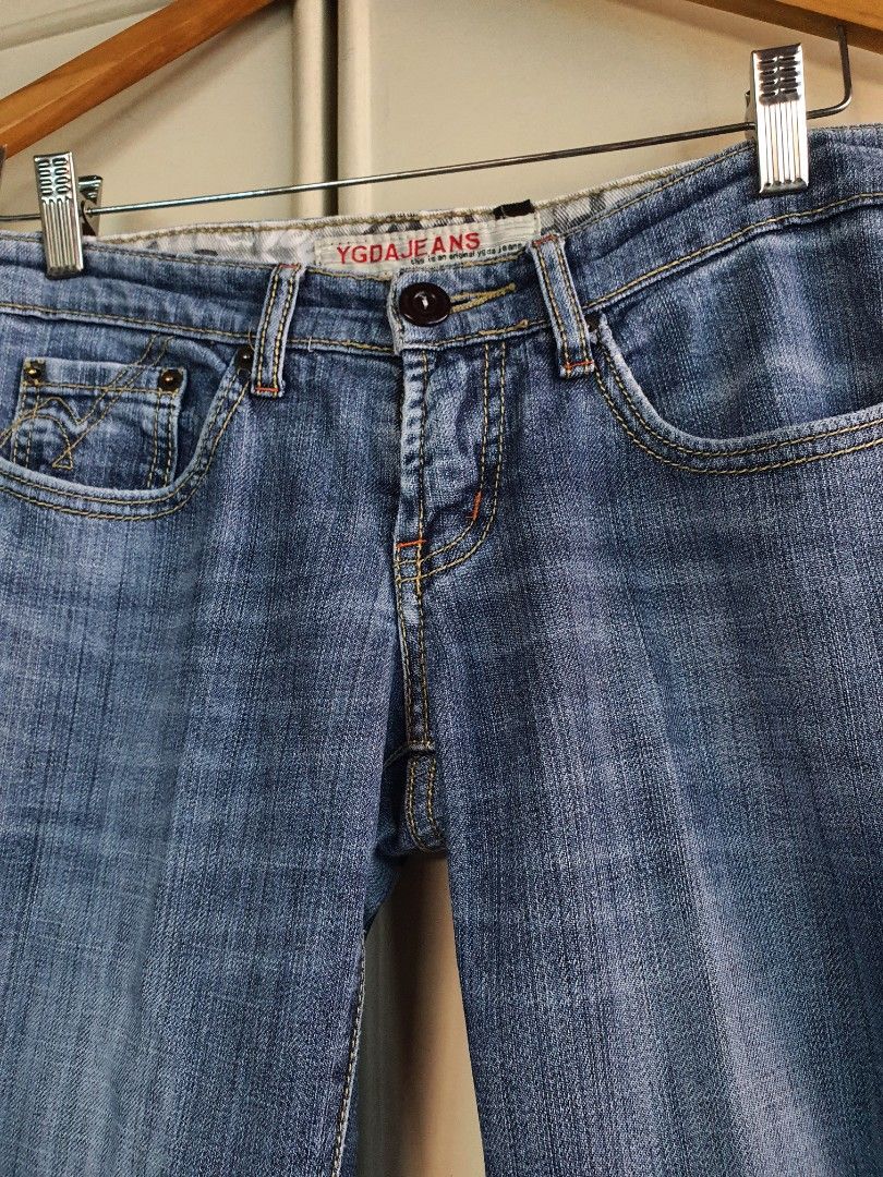 YGDA STRAIGHT CUT LOW RISE JEANS on Carousell