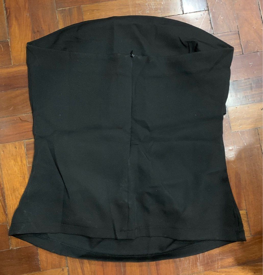Zara Dupe Tube Top On Carousell