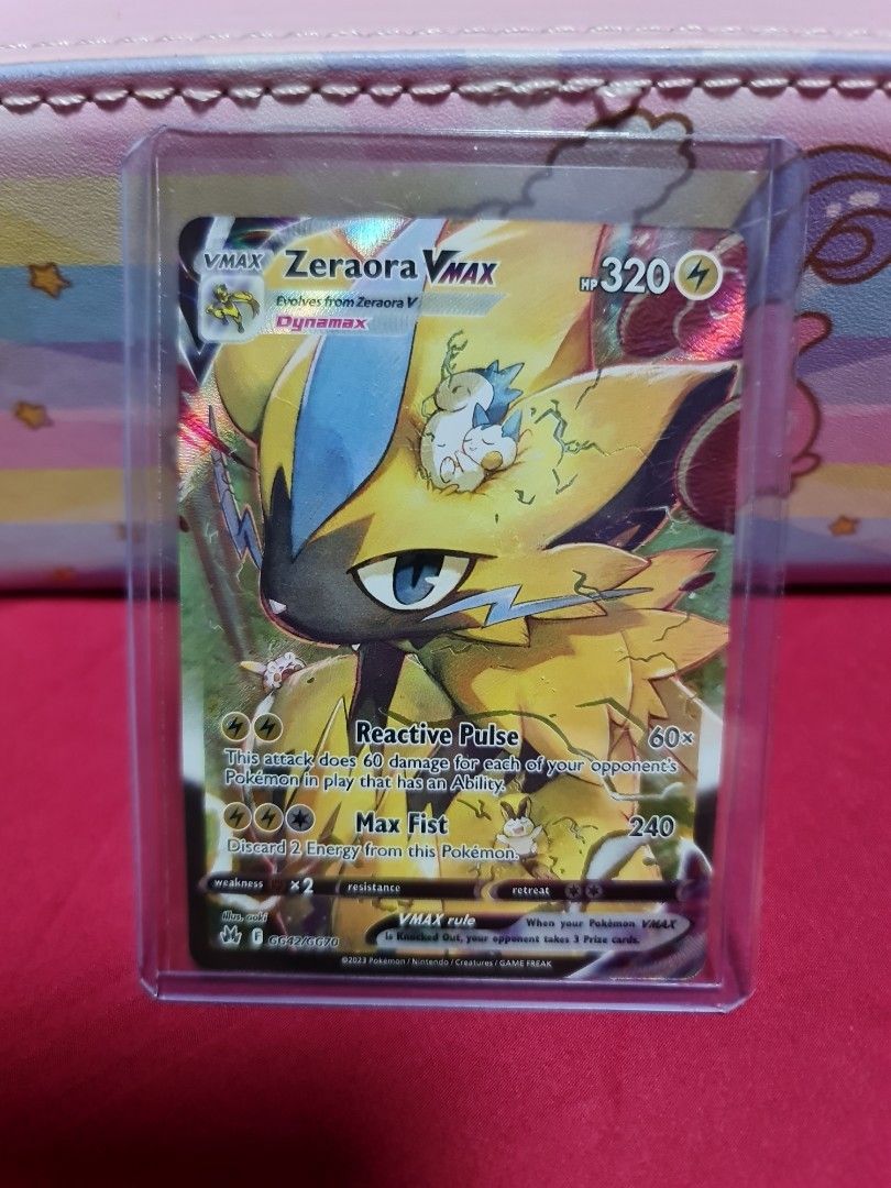 Zeraora vmax, Announcements on Carousell