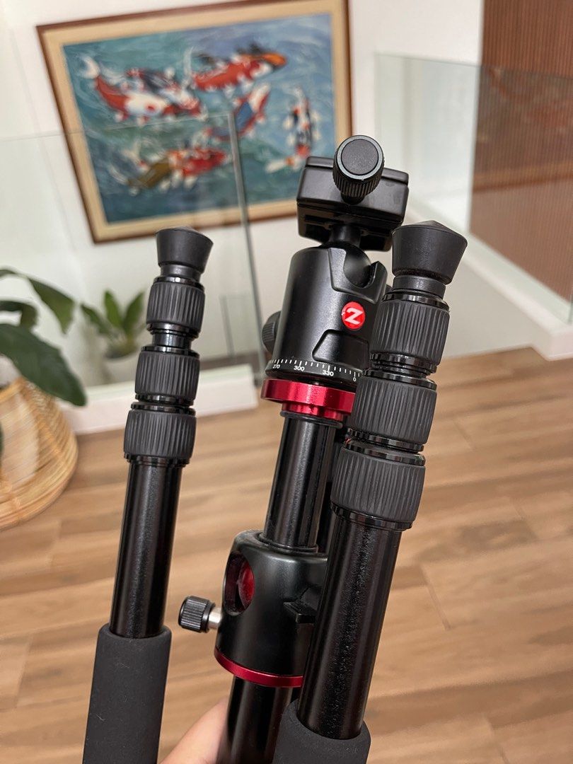 Zomei M8 Tripod with Horizontal Bar, Photography, Photography ...