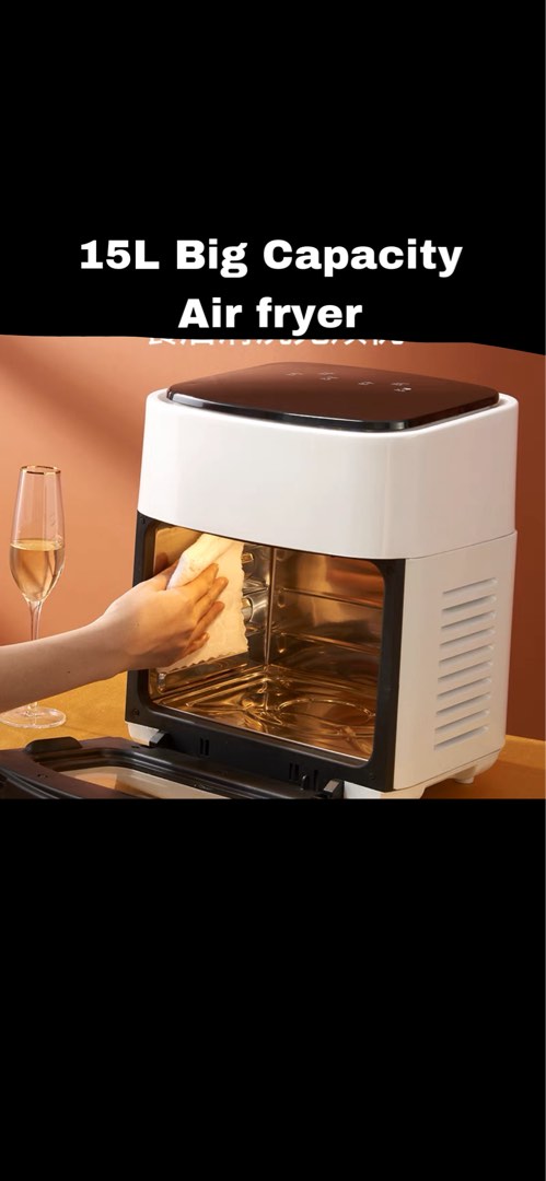 15L Air fryer Big double shelf, TV & Home Appliances, Kitchen Appliances, Other Kitchen ...