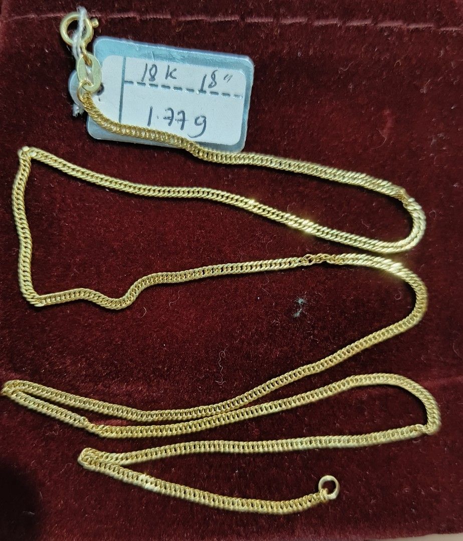 18k Saudi Gold Chain 1 on Carousell