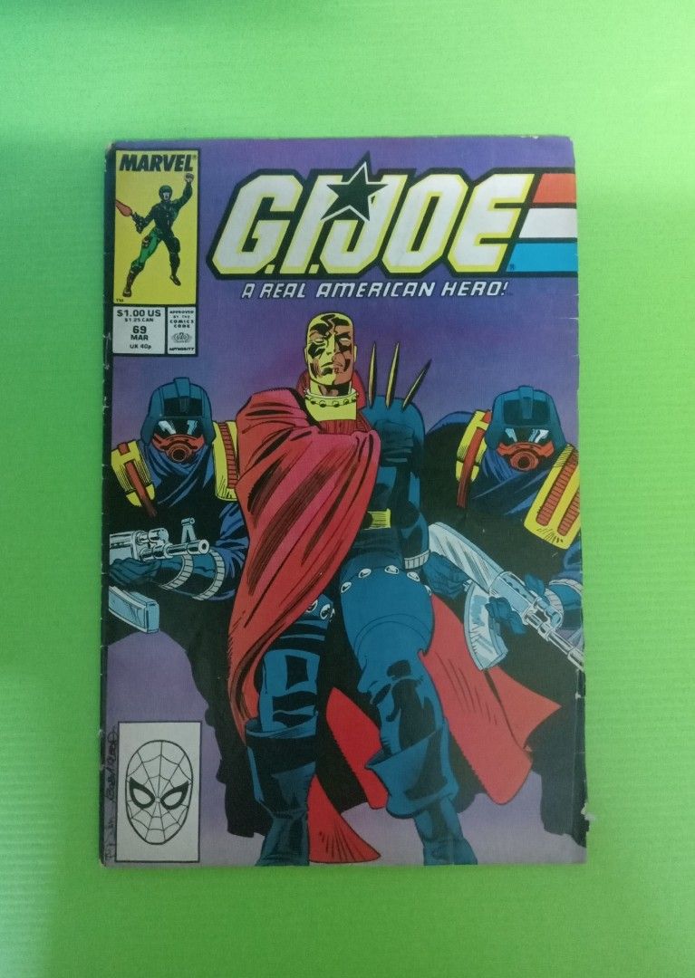 1st app Destro New Golden-Armour ! G.I. Joe: A Real American Hero #69 ...