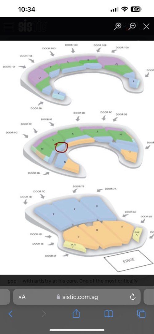 1x DANIEL CAESAR CAT 3 SUPERPOWERS TOUR SINGAPORE, Tickets & Vouchers, Event Tickets on Carousell