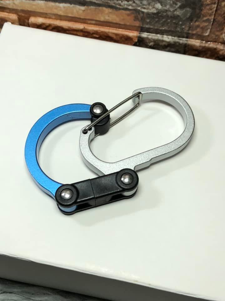 20KN Rope Climbing Single Fixed Pulley Mountaineering Zipline Abseiling ...