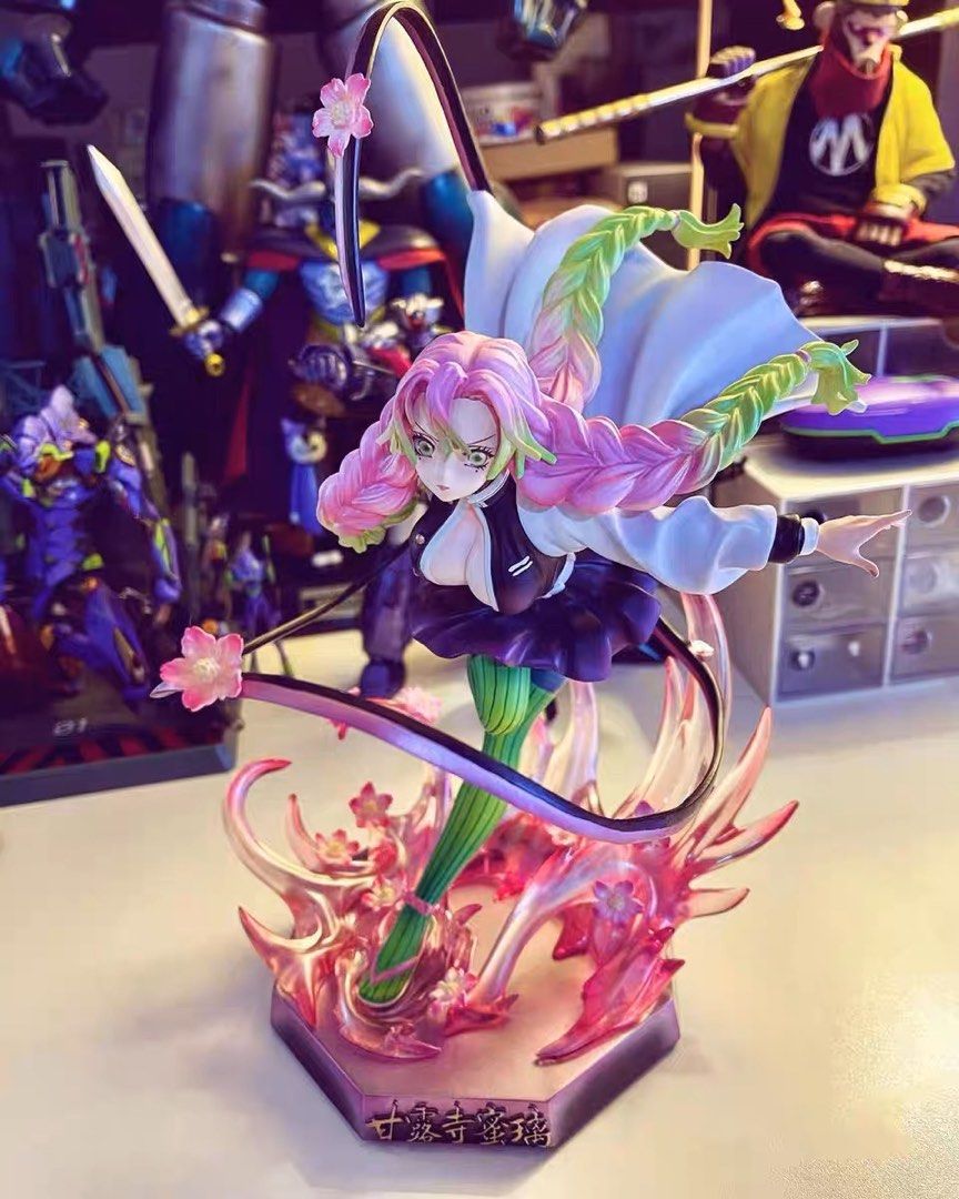 21CM Demon Slayer Love Pillar Mitsuri Kanroji figure, Hobbies & Toys ...