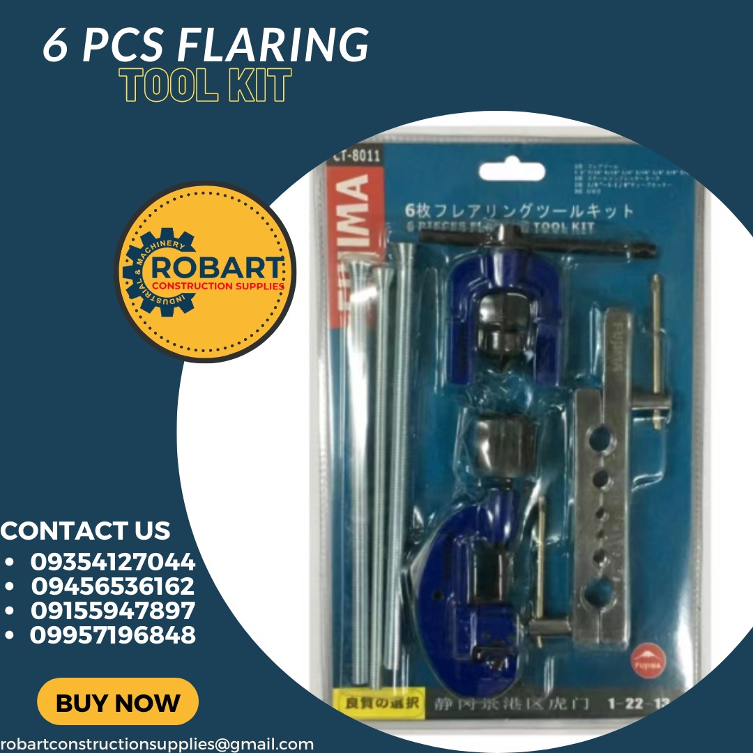 6PCS FLARING TOOL KIT, Commercial & Industrial, Construction Tools ...