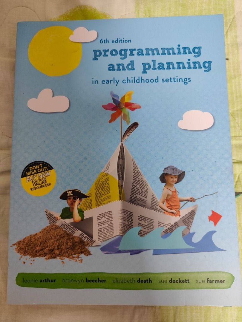 6th Edition Programming and Planning in early childhood settings ...