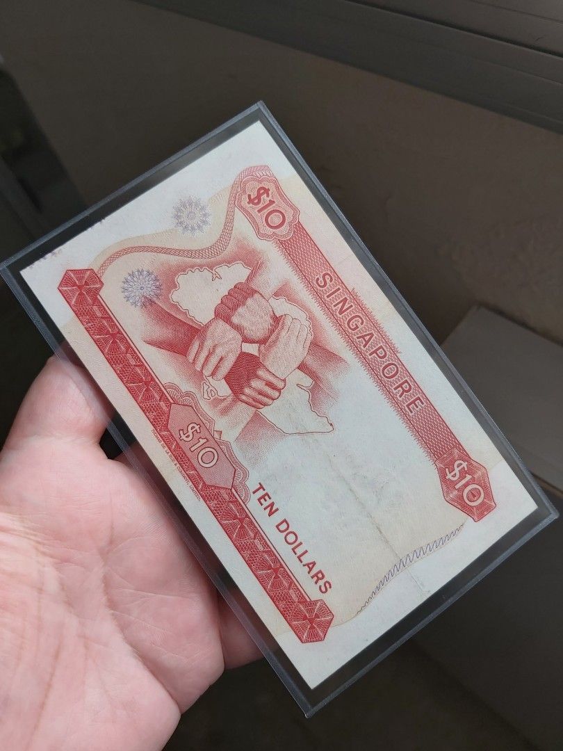 731321 Lks signed $10 orchid series Singapore currency ten dollars old ...
