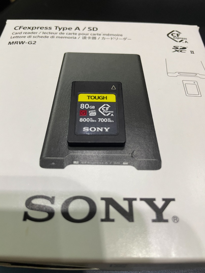 80 Gb Sony Tough Cea G 系列 Cfexpress Type A 記憶卡 Mrw G2 Cfexpress Type