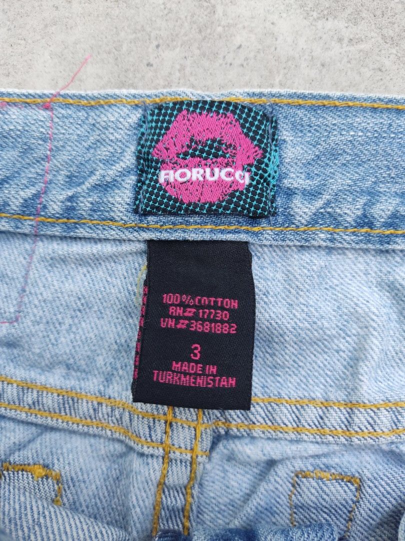 80s Vintage Fiorucci RARE Angeles Flare Denim Pants , Jeans, Lana Del ...