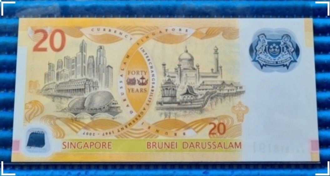 818191 2007 Singapore Brunei Darussalam 40 Years of Currency ...