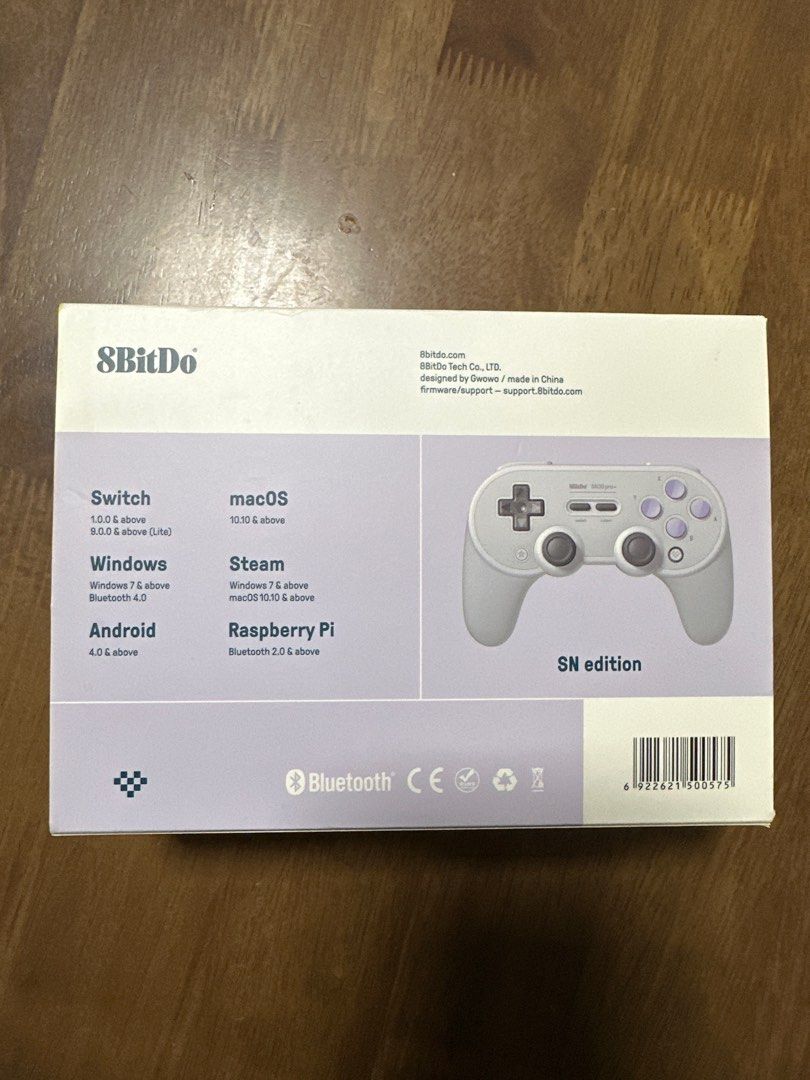 8Bitdo SN30 Pro + Bluetooth gamepad, Video Gaming, Gaming Accessories ...