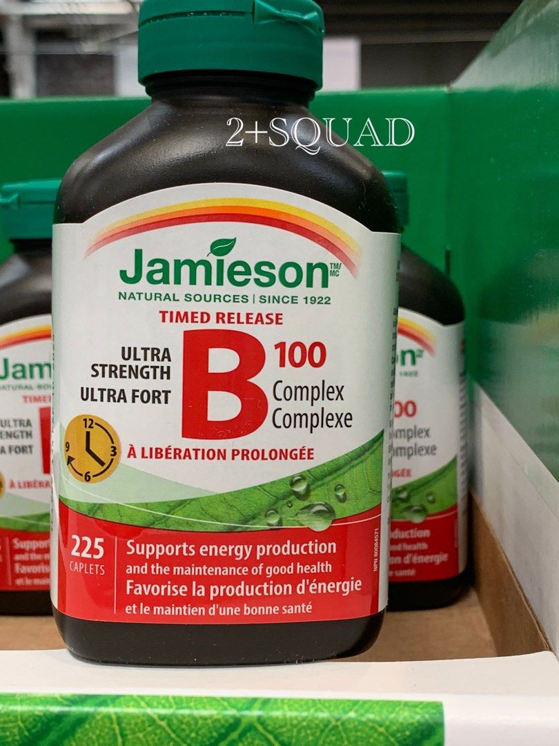 [加拿大代購]Jamieson 綜合維他命丸B100 225 粒, 健康及營養食用品, 健康補充品, 健康補充品 - 維他命及補充品 ...