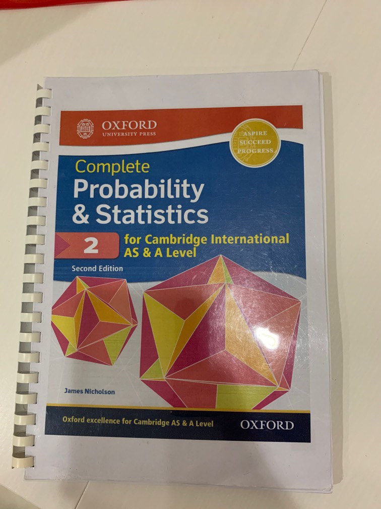 A Level S2 Math Photocopy Textbook, Hobbies & Toys, Books & Magazines ...