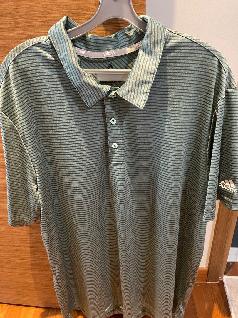 Adidas golf polo green Color, Men's Fashion, Tops & Sets, Tshirts ...