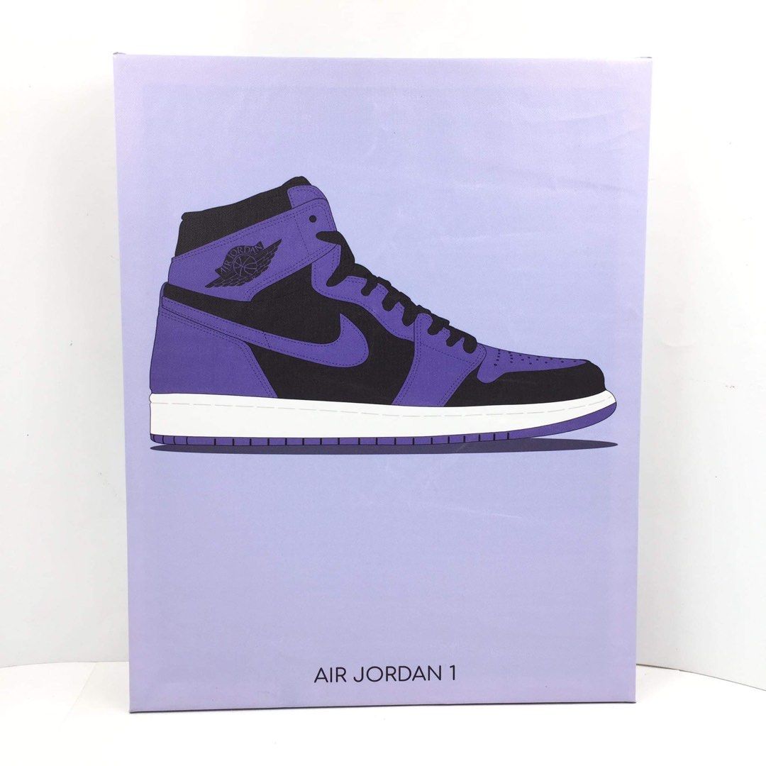 AIR JORDAN 1 Shoe Set-of-3 Tarpaulin Wall Art Decor Display on Carousell