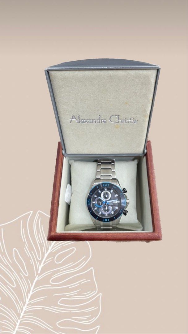 ALEXANDRE CHRISTIE MEN WATCH ORIGINAL, Fesyen Pria, Jam Tangan di Carousell