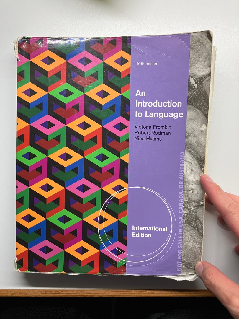 An introduction to language 10th edition, 書籍、休閒與玩具, 書本及雜誌, 教科書、參考書在旋轉拍賣 An introduction to language 10th edition, 書籍、休閒與玩具, 書本及雜誌, 教科書、參考書在旋轉拍賣