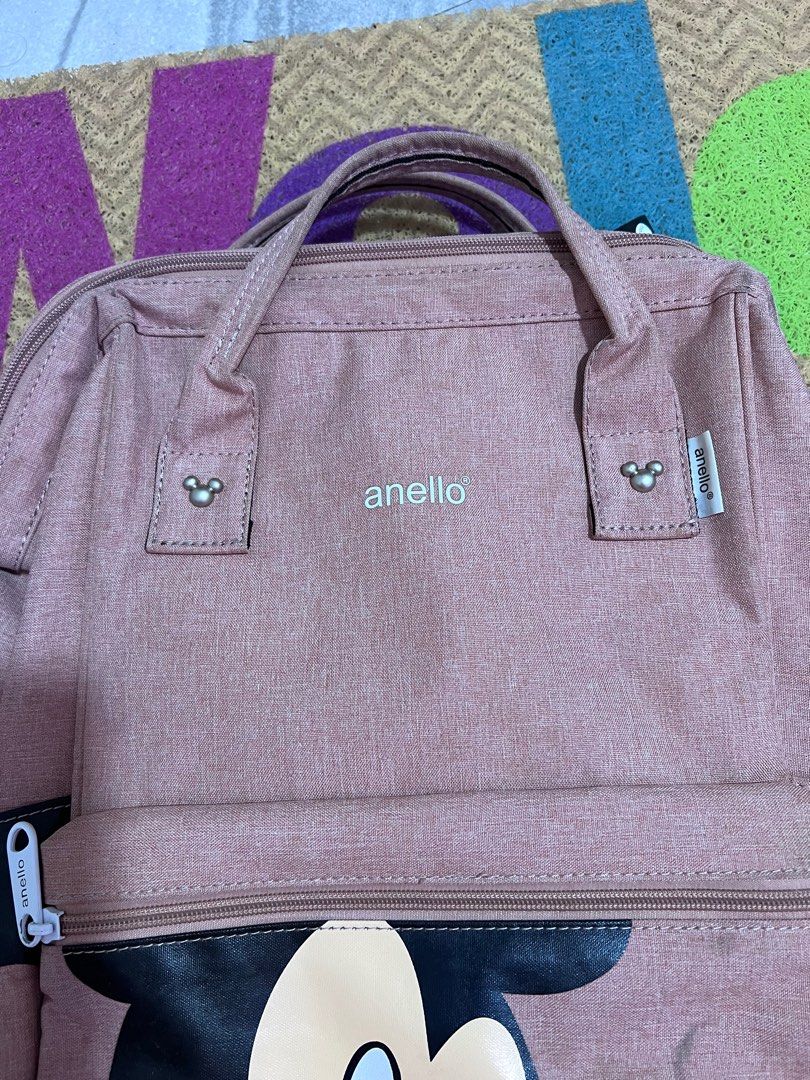 ANELLO MICKEY MOUSE BACKPACK PINK on Carousell