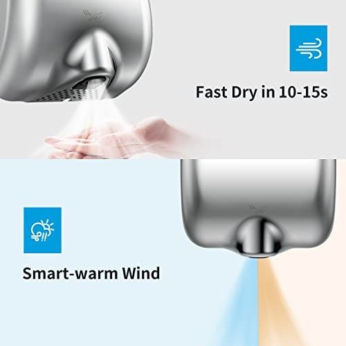 any dry 2800 Commercial Hand Dryer,Heavy Duty Stainless Steel Hand ...