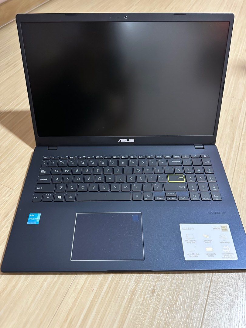 Asus laptop E510KA-BR123WS N4500 4GB 128GB EMC, Computers & Tech ...