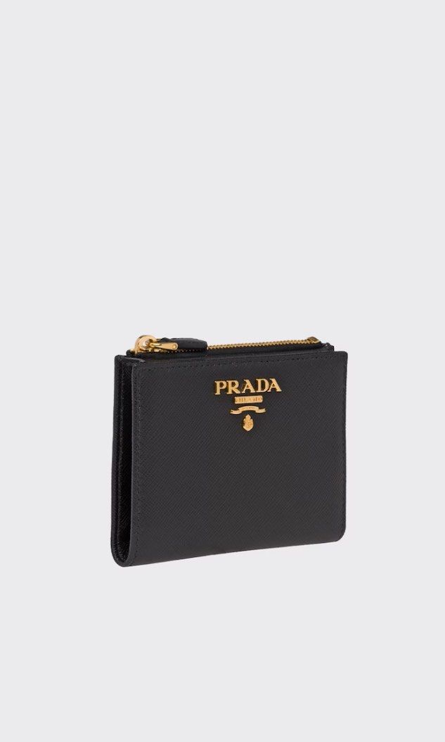 Authentic Prada Bifold Wallet, Luxury, Bags & Wallets on Carousell