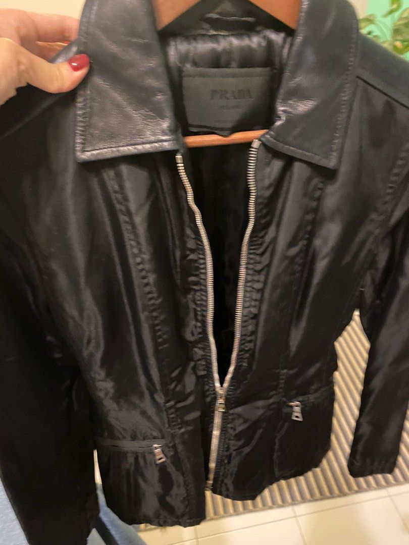 Authentic Prada jacket, Women's Fashion, Coats, Jackets and Outerwear ...