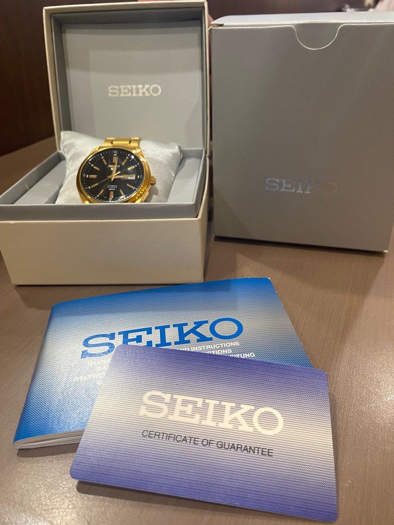 Authentic Seiko Watch on Carousell