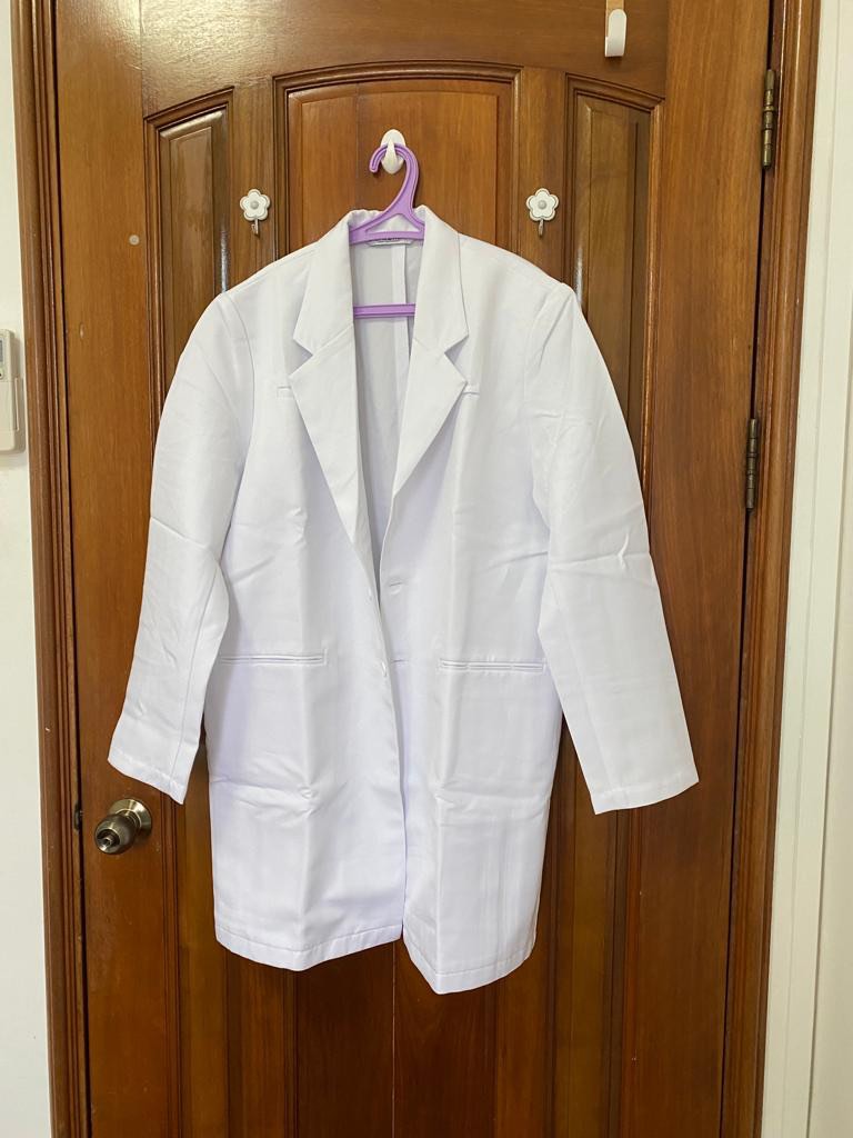 Bibi and Baba school Lab Coat, Everything Else on Carousell