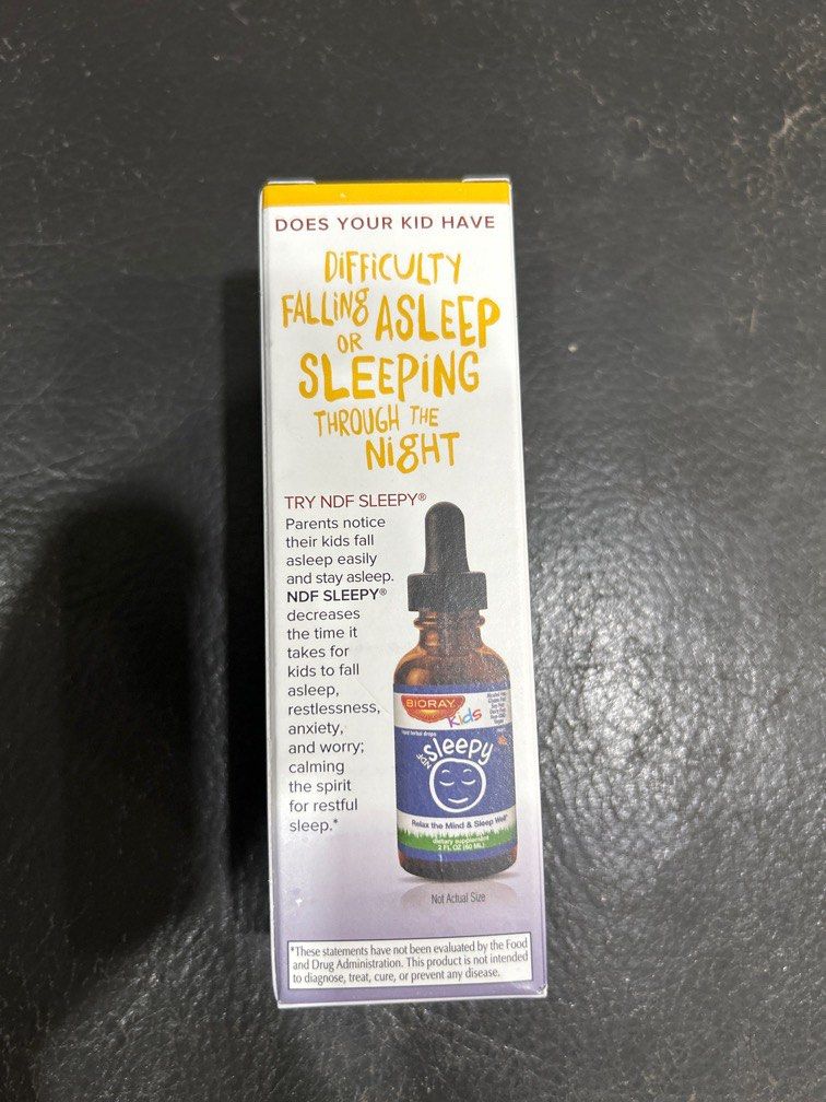 BIORAY Kids NDF Sleepy Relax the mind & sleep well, Health & Nutrition ...