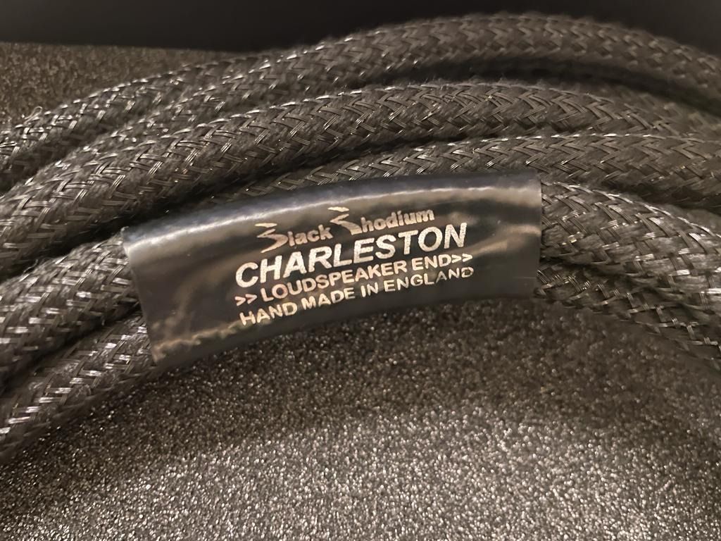 Black Rhodium Charleston DCT++ CS Speaker Cables, Audio, Other Audio ...