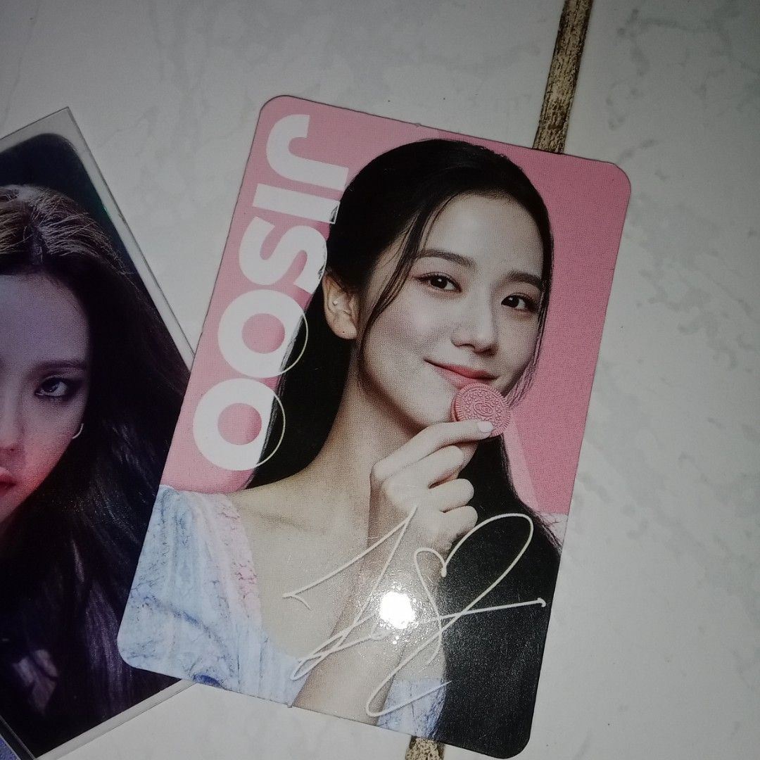 BLACKPINK Jisoo Official Photocards on Carousell